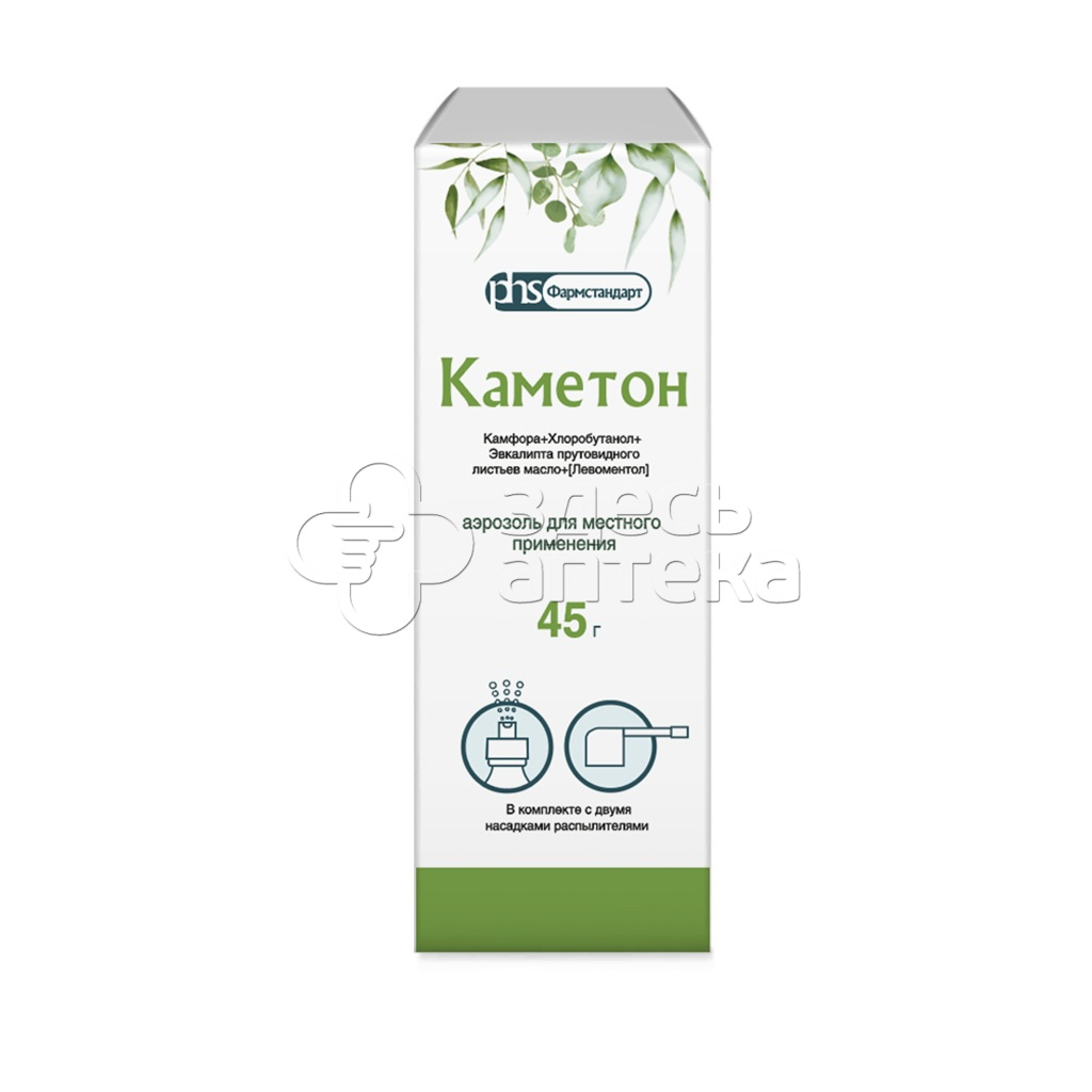 Каметон аэрозоль для местного применения баллон, 45г купить по цене 258 ...